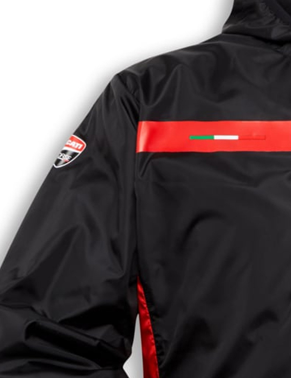 Ducati Thrill K-Way Rain Jacket Color Black Size XXL