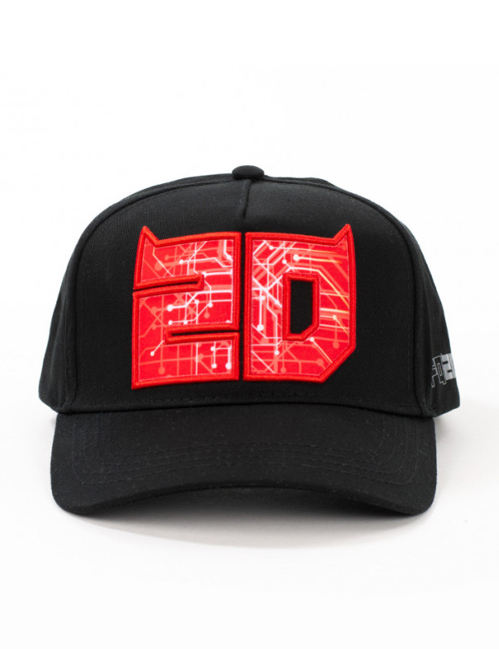 Quartararo 20 Cyber Cap Color Black Size T.U.